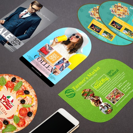 Print Die-cut Flyers | UPrinting.com