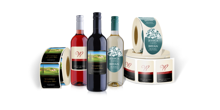 Custom Roll Wine Labels | UPrinting.com